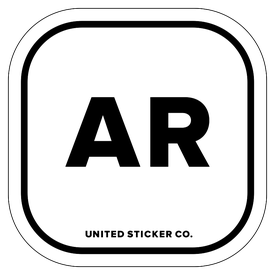 Argentina [ AR ] Lettering Decal | United Sticker Co.